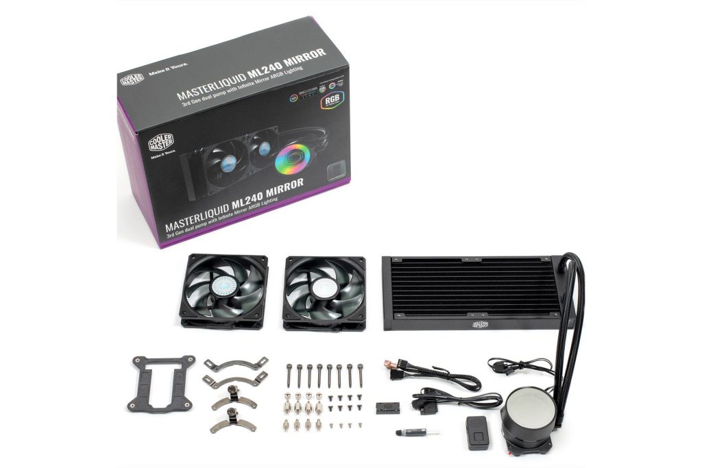 Tản nhiệt Cooler Master MASTERLIQUID ML240 MIRROR - Bệnh viện máy tính ...